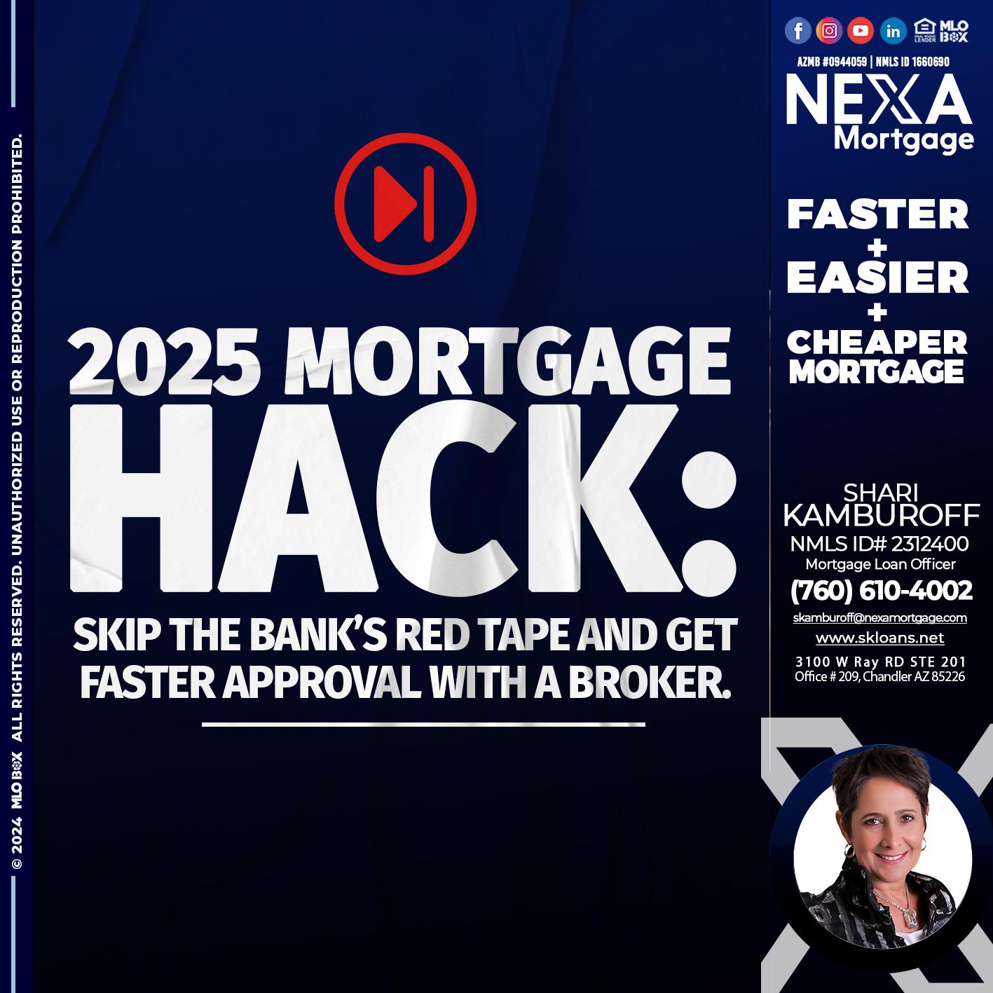 2025 HACK - Shari Kamburoff -Mortgage Loan Officer